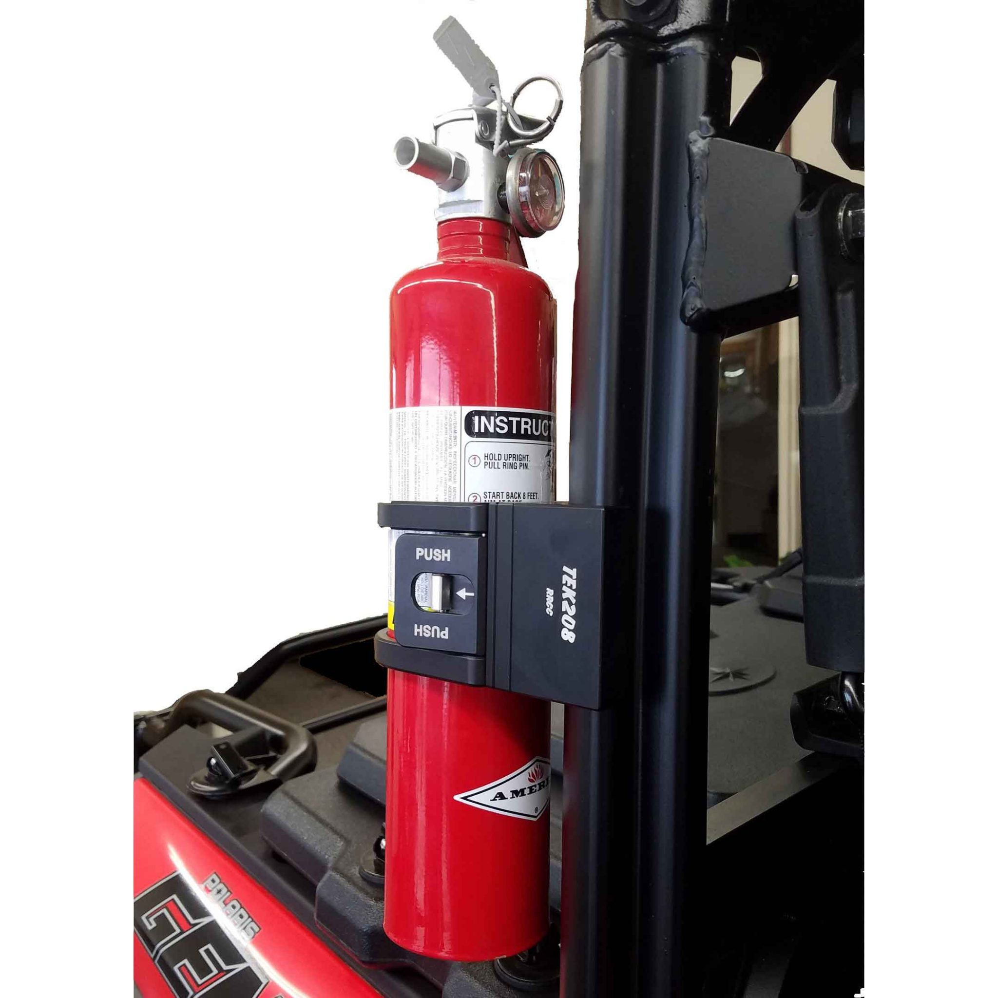Tek208 Fire Extinguisher Quick Release for Pro-Fit Cages – Side By Side Outlet