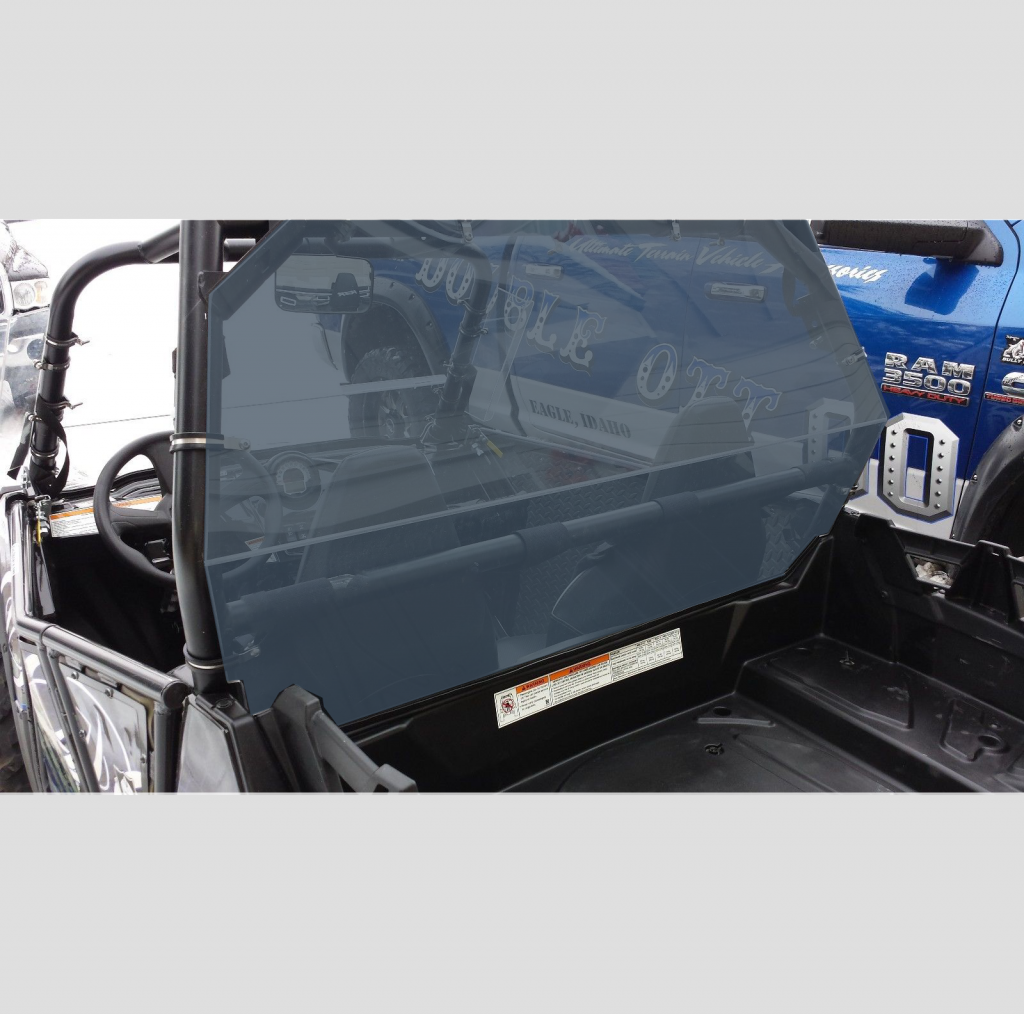 Rear Polycarbonate Window – 2 Seater – Side by Side Outlet